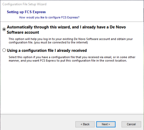 How do I change my configuration file?