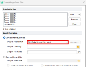 How can I export my spectral data files from FCS Express with unmixing ...