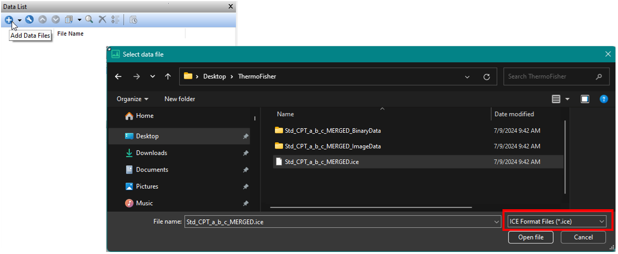 How can Attune™ CytPix data sets with images (.ACS files) be merged for high dimensional analysis?