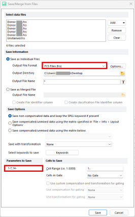 How can I export my spectral data files from FCS Express with unmixing ...